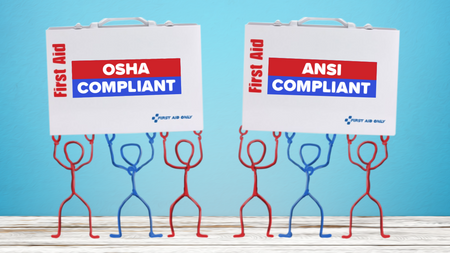How to choose between OSHA complaint Frist aid and ANSI Compliant Fris ...